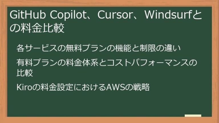 Amazon Kiro 料金無料プランを徹底解説！料金体系、競合比較、活用術まで完全網羅 | AIラボ