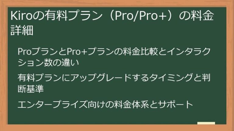 Amazon Kiro 料金無料プランを徹底解説！料金体系、競合比較、活用術まで完全網羅 | AIラボ