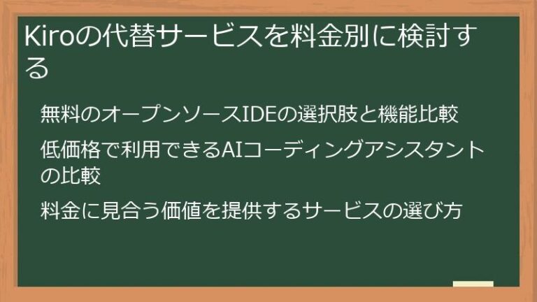 Amazon Kiro 料金無料プランを徹底解説！料金体系、競合比較、活用術まで完全網羅 | AIラボ