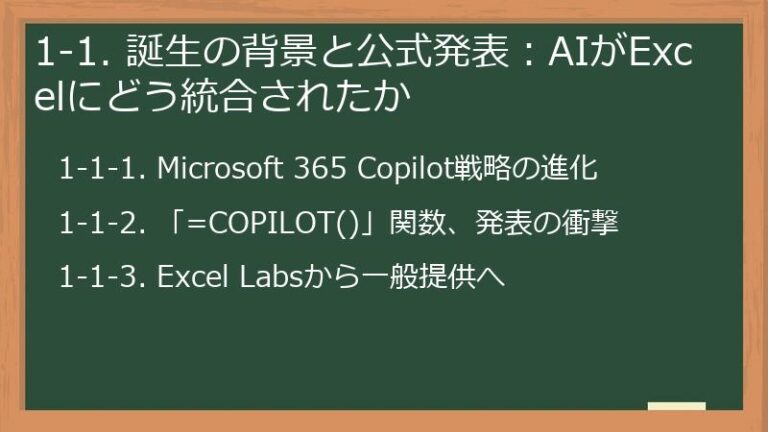 Excelの「=COPILOT()」関数使い方完全ガイド：AIでデータ分析・業務効率を劇的に向上！ | AIラボ