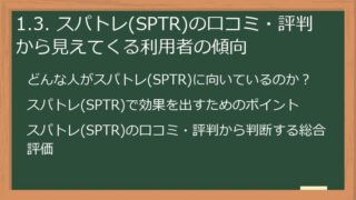 スパトレ（SPTR）口コミ・評判を徹底検証！効果、料金、他サービス比較でわかるSPTRの実力 | 英会話・外国語学習ナビ